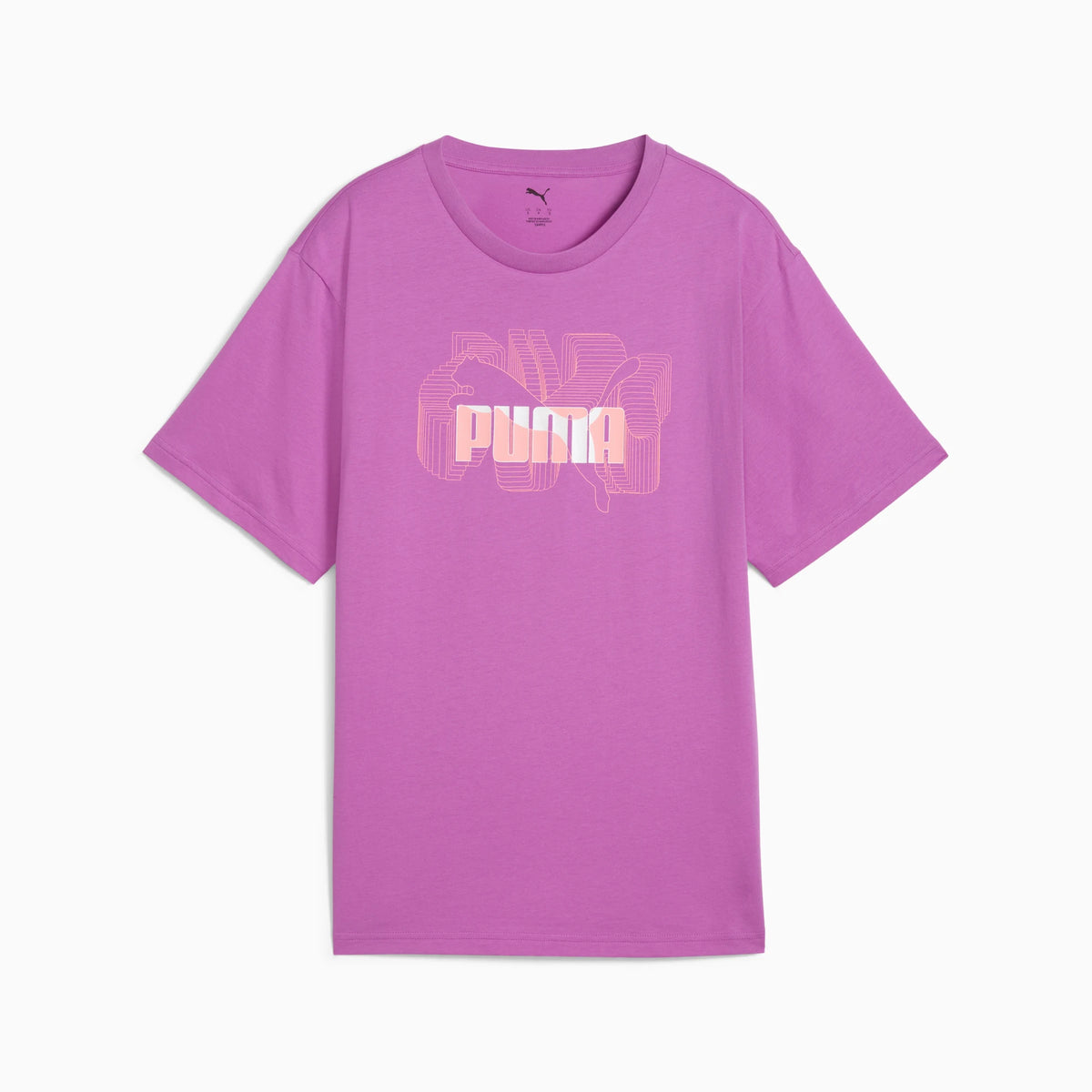 GRAPHICS Stacked No. 1 Logo Relaxed T-Shirt Women – PUMA EG